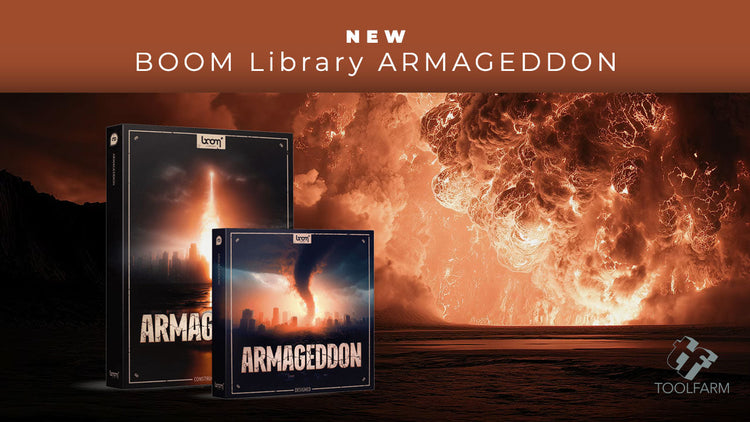 New: BOOM Library ARMAGEDDON is Now Available – Toolfarm Japan