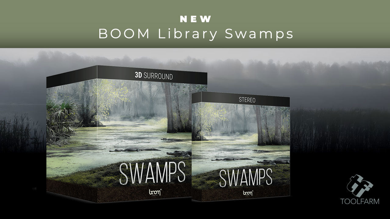 New: BOOM Library Swamps – Ambience SFX Library is Now Available ...