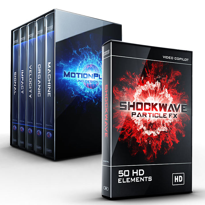Video Copilot MotionPulse Audio SFX - BlackBox Shockwave Bundle – Toolfarm Japan