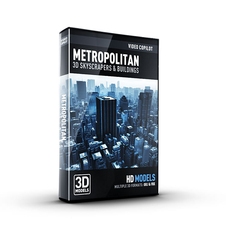 Video Copilot 3D Model Pack - Metropolitan – Toolfarm Japan